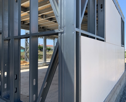 Placa antihumedad ignifuga cortafuegos